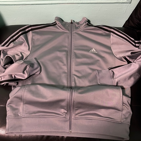 adidas | Jackets & Coats | Adidas Sport Jacket Zipper Size L Certilogo ...